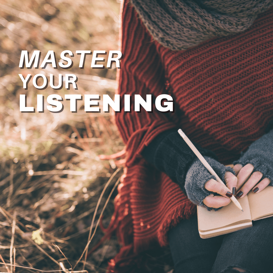November 2021 Master your Listening - Wes Hamilton