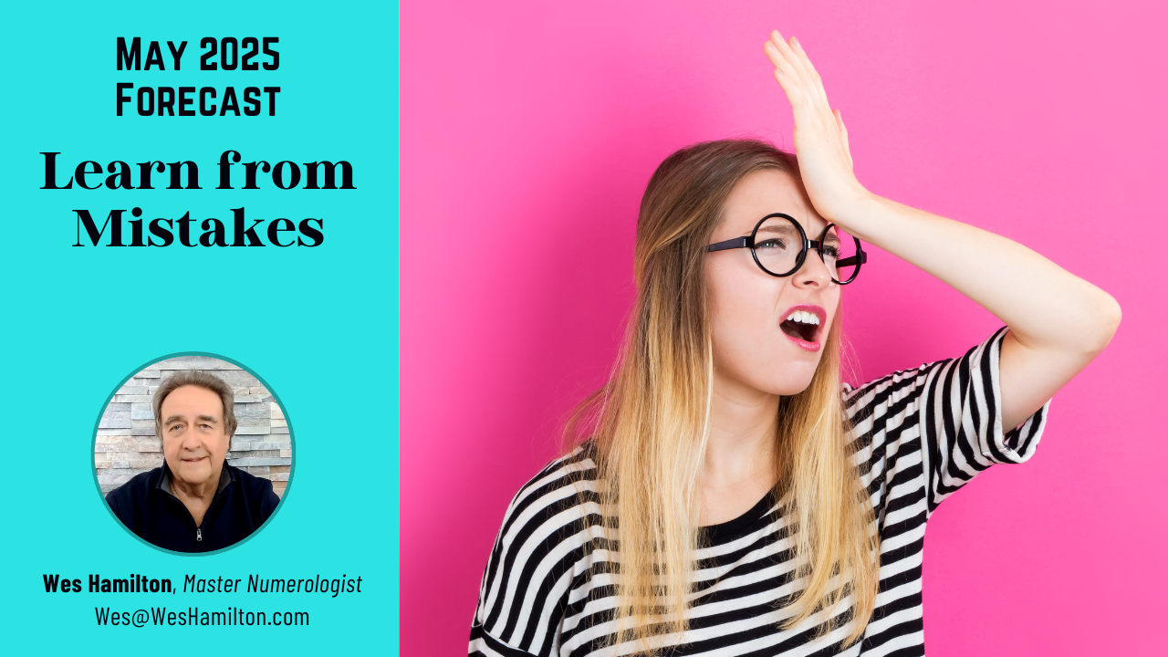 May 2025 Forecast - Learn from Mistakes - Wes Hamilton
